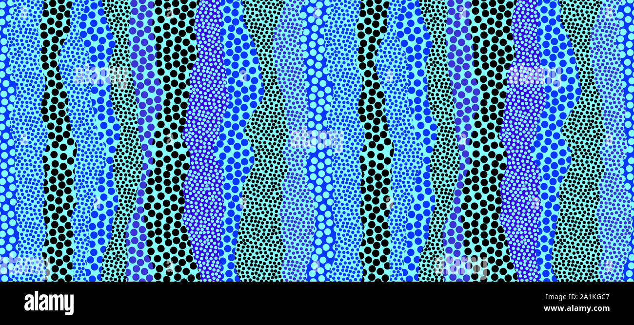 Seamless pattern created from dots. Surface pattern design for fabric ...