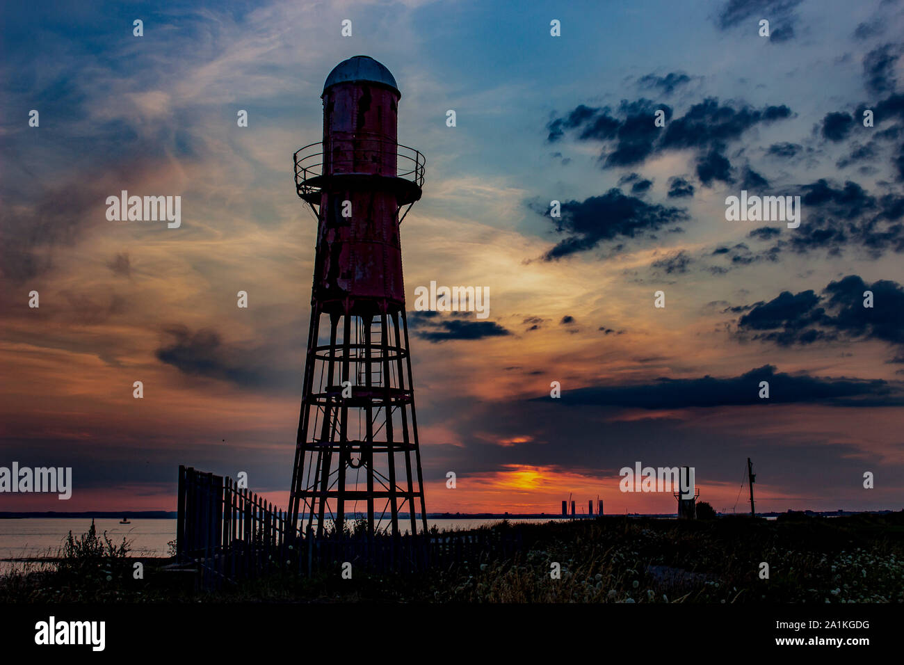 Nighttime sun afterdark hi-res stock photography and images - Alamy