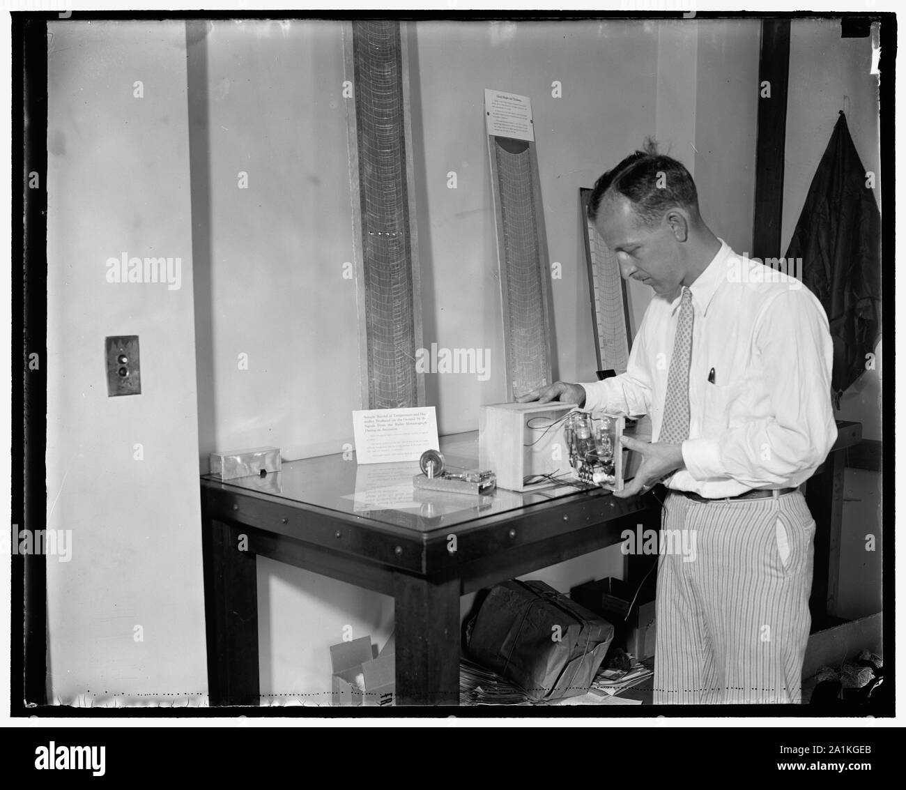 New radio meteorograph developed for the U.S. Navy. Washington, D.C ...