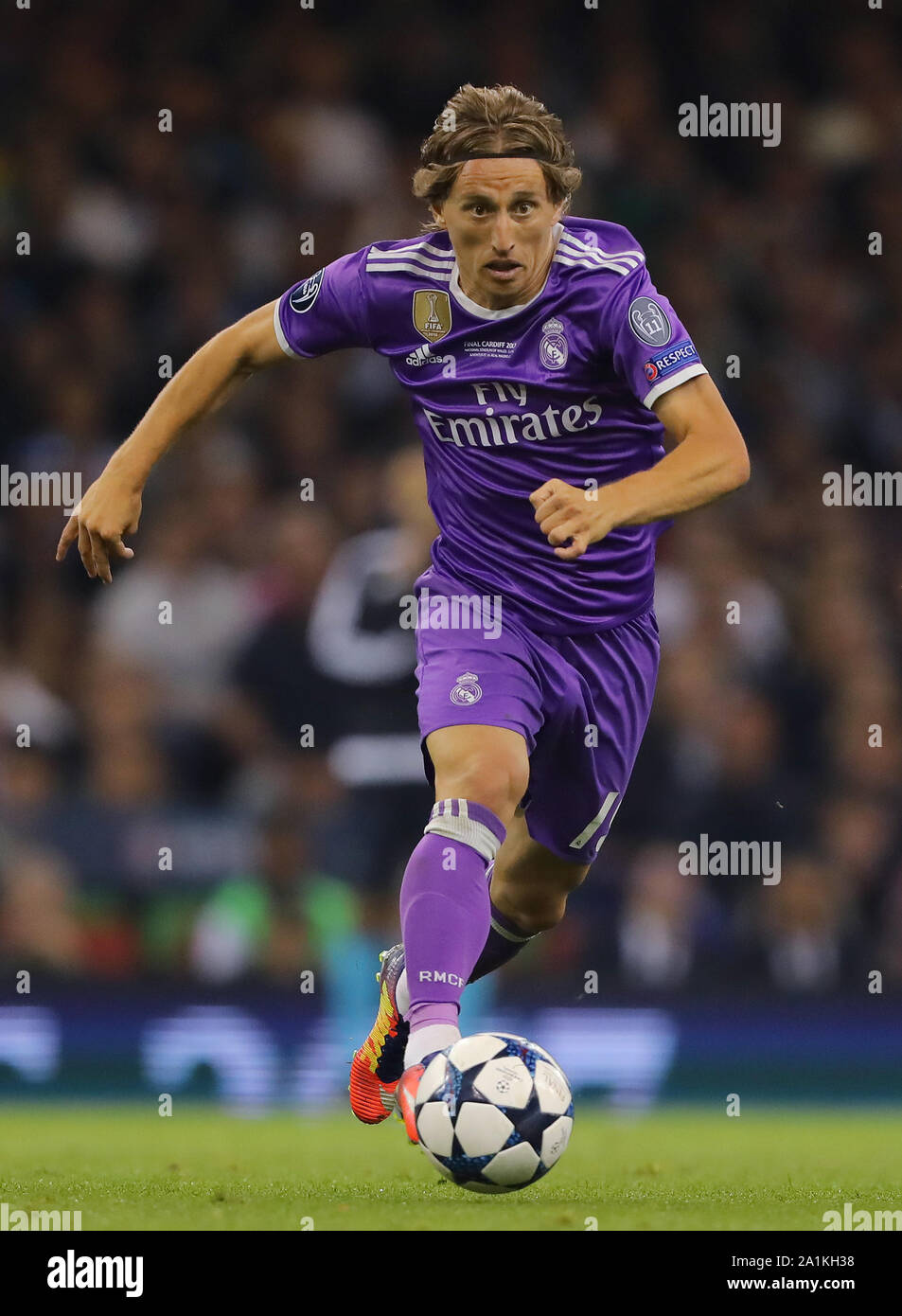 Luka Modric of Real Madrid - Juventus v Real Madrid, UEFA Champions ...