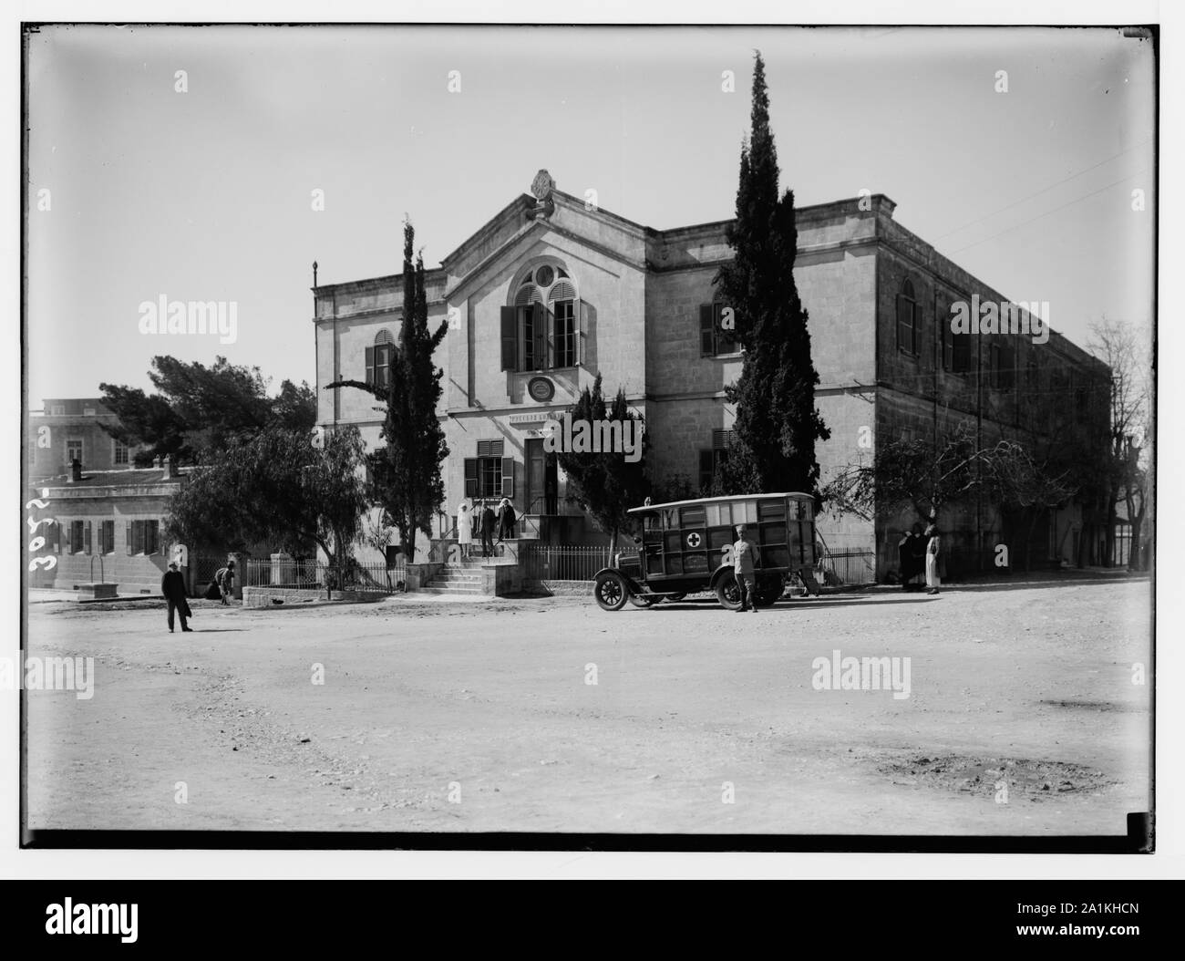 Newer Jerusalem and suburbs. The Municipal Hospital in Russian Compound ...