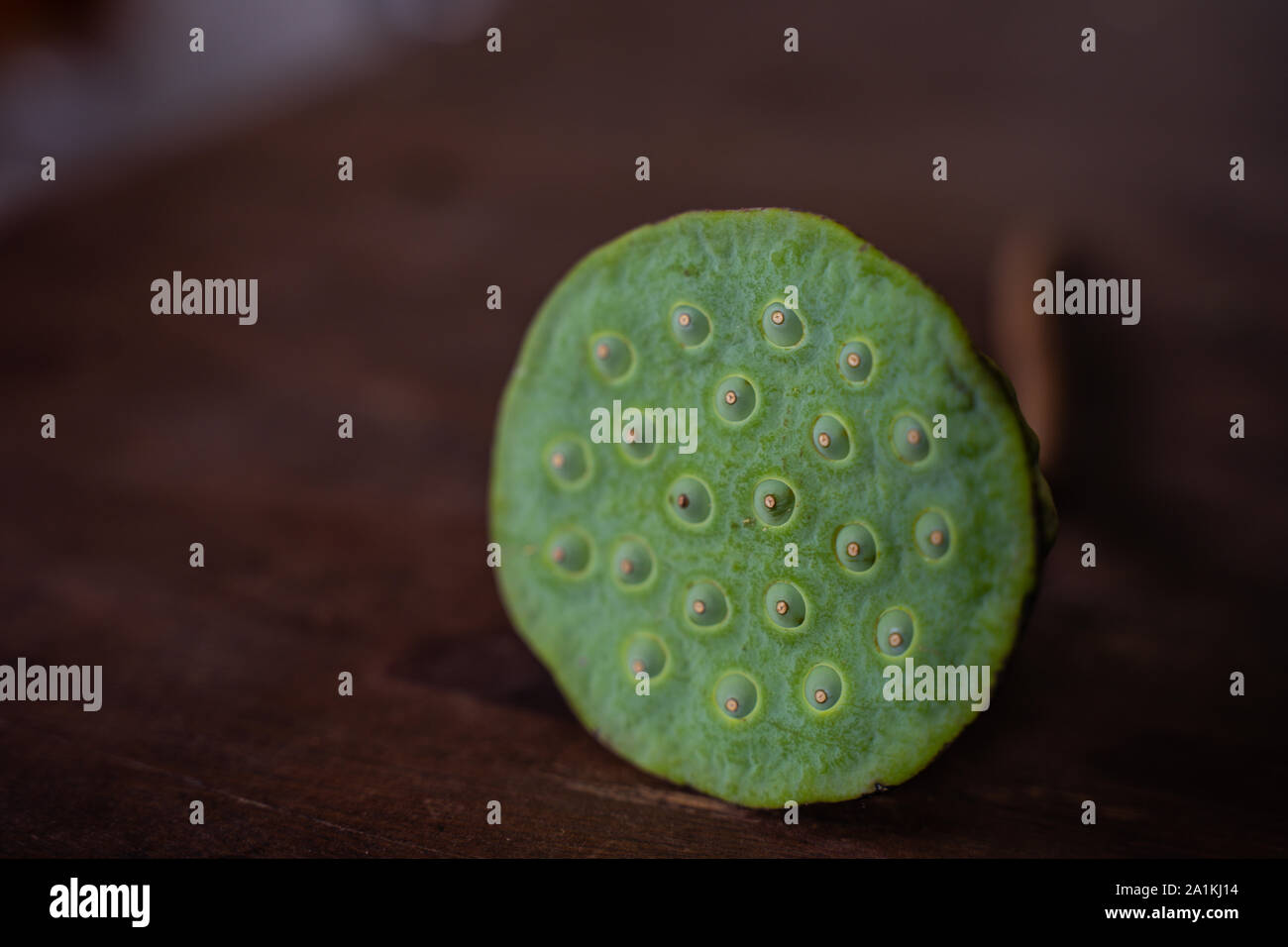 The Lotus seed pods. Green lotus seed pods background Stock Photo - Alamy