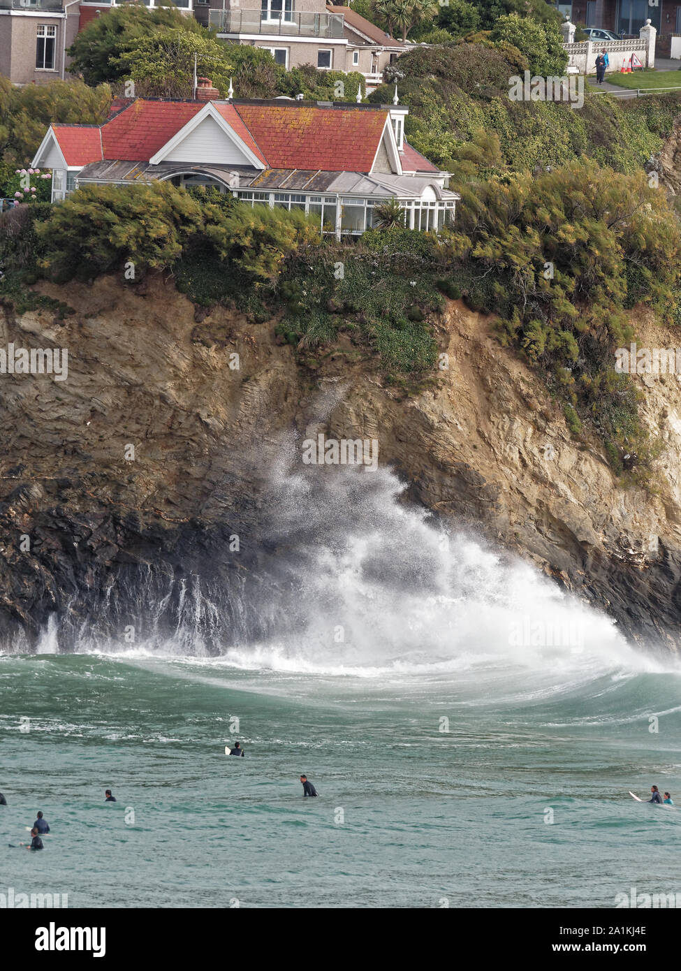 Private island newquay hi-res stock photography and images - Alamy