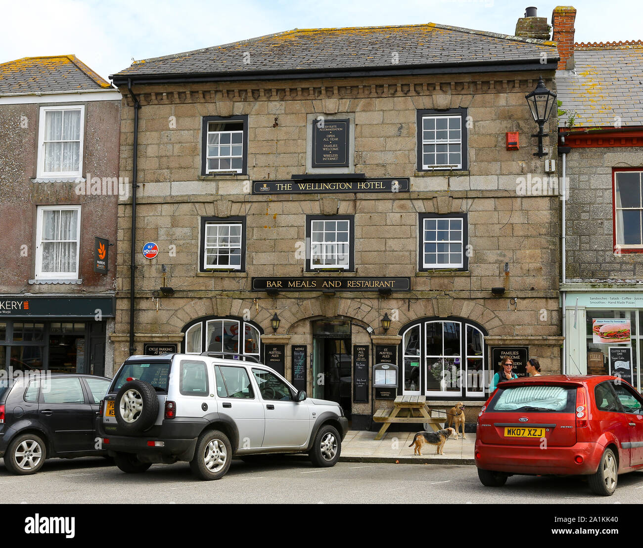 The Public House or Pub, The Wellington Hotel, St. Just, Cornwall ...