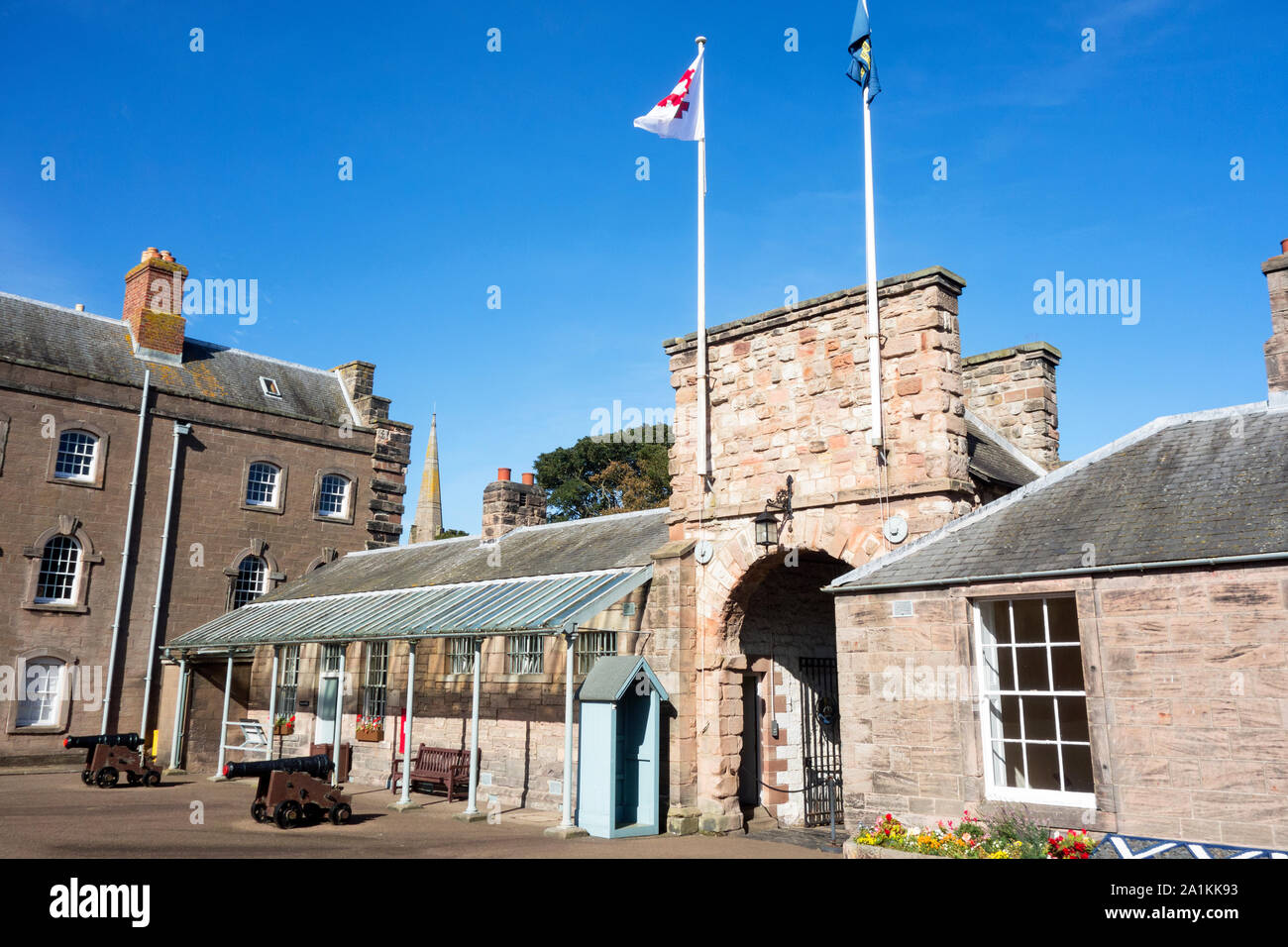 Berwick barracks, also known as Ravensdowne, in Berwick-upon-Tweed ...