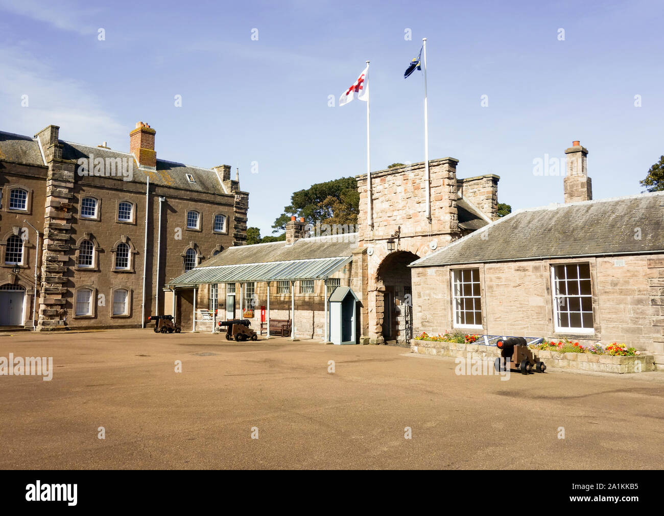 Berwick barracks, also known as Ravensdowne, in Berwick-upon-Tweed ...