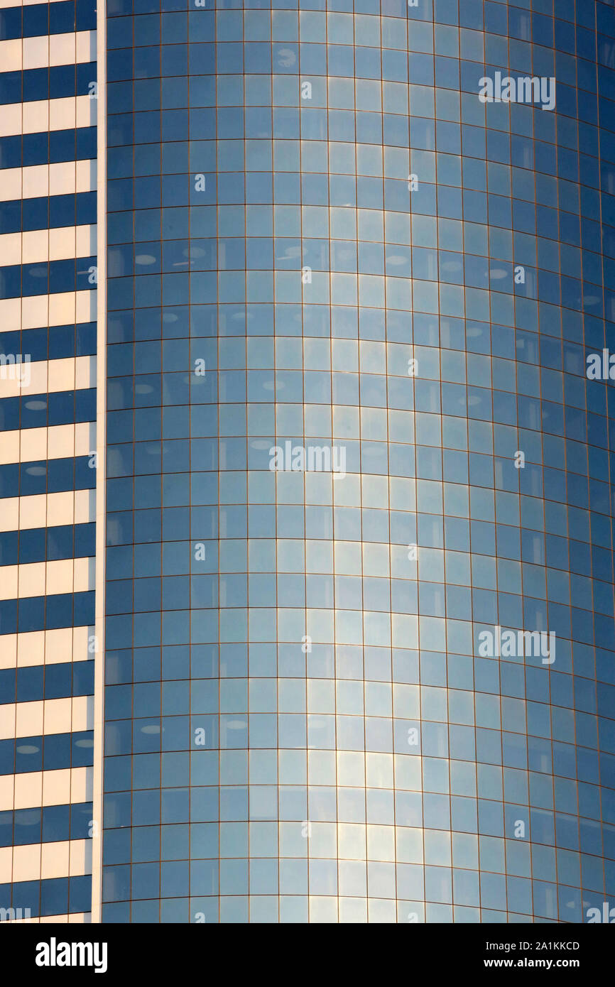 New York structure. Lower Manhattan. New York Financial District. USA ...