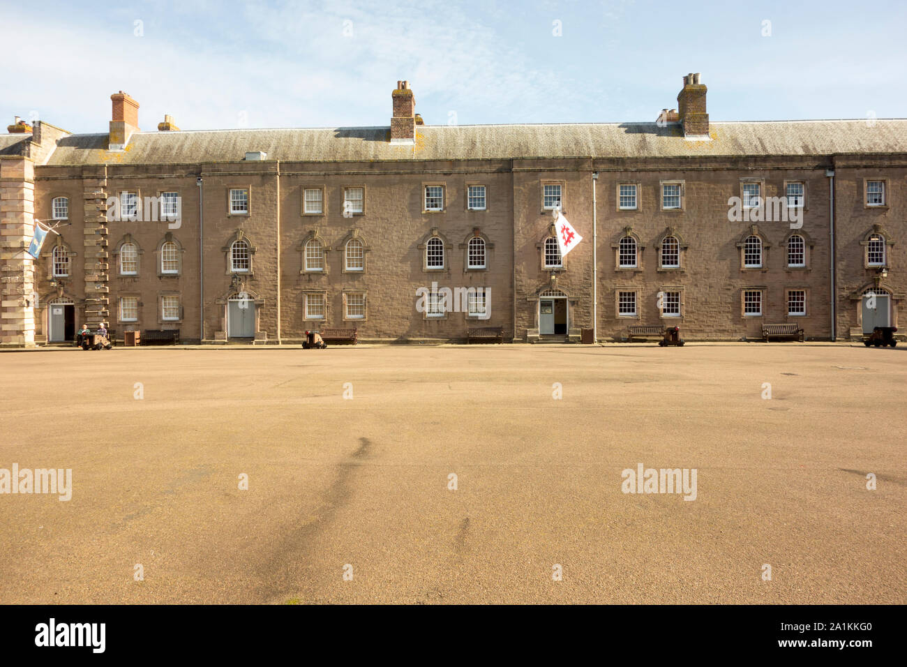Berwick barracks, also known as Ravensdowne, in Berwick-upon-Tweed ...