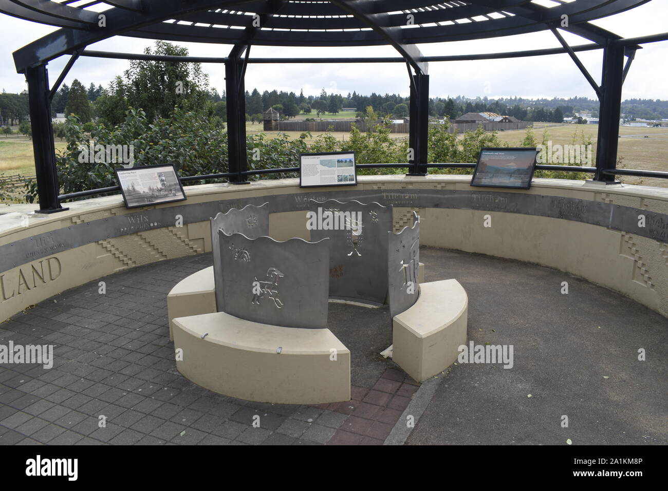 The Prairie Overlook on the Vancouver Land Bridge theme is about the ...