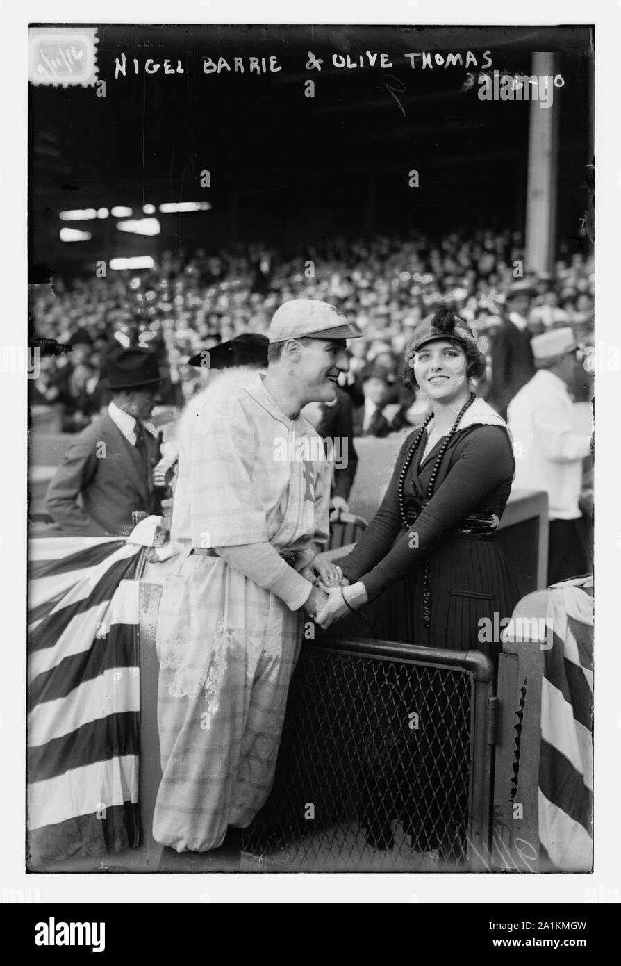 Nigel Barrie & Olive Thomas Stock Photo - Alamy