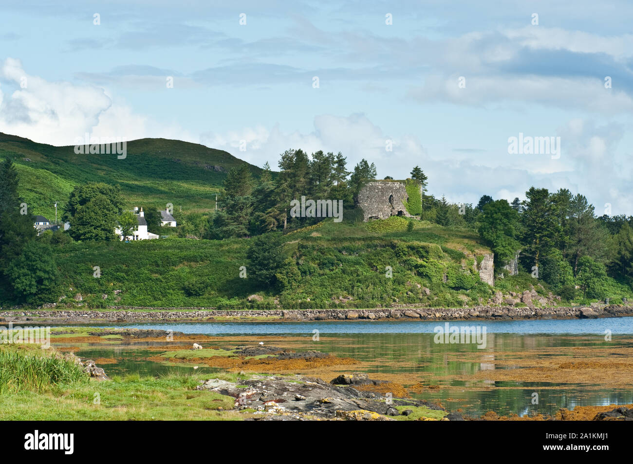 Aros Castle. Isle of Mull, Scotland Stock Photo - Alamy