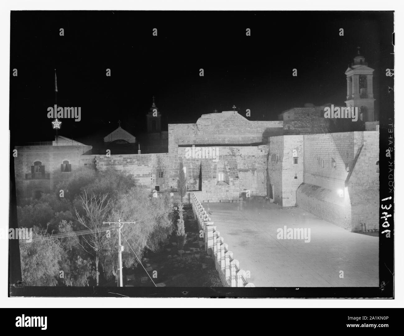 Night scene christmas lights Cut Out Stock Images & Pictures - Alamy