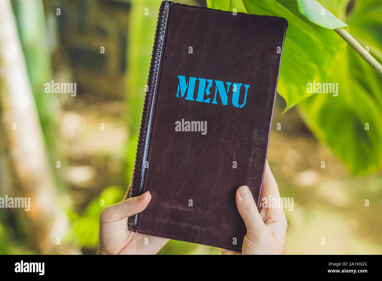 Ordering from menu hi-res stock photography and images - Alamy