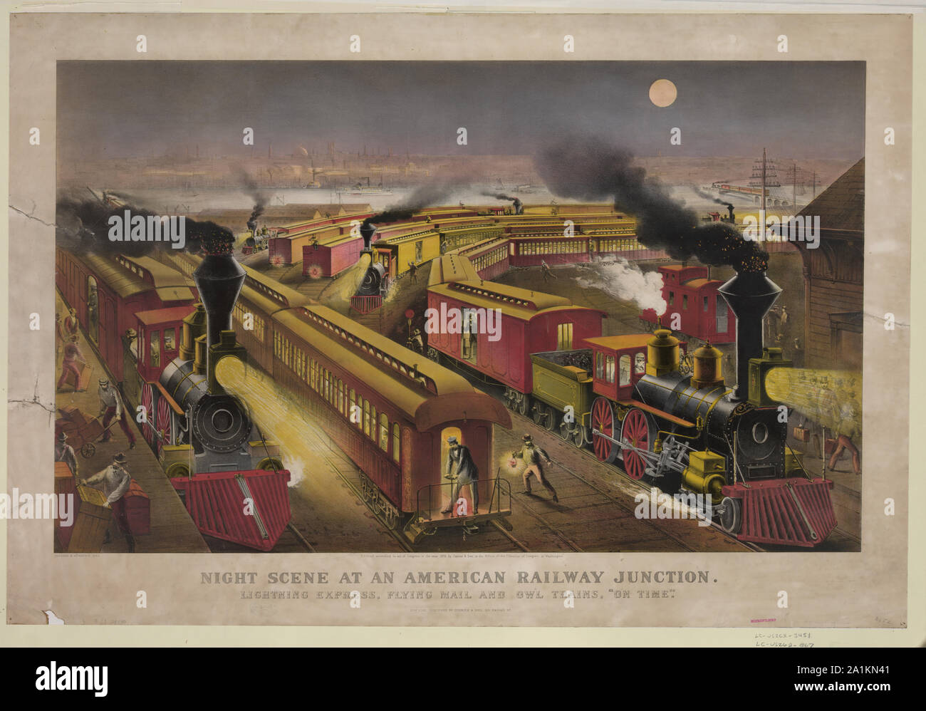 Night mail trains hi-res stock photography and images - Alamy