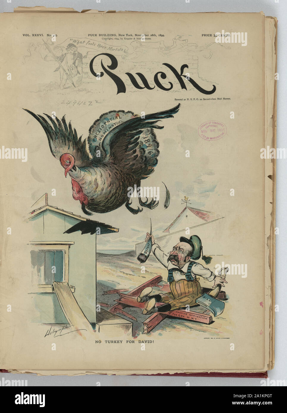 No turkey for David! / Dalrymple Stock Photo - Alamy