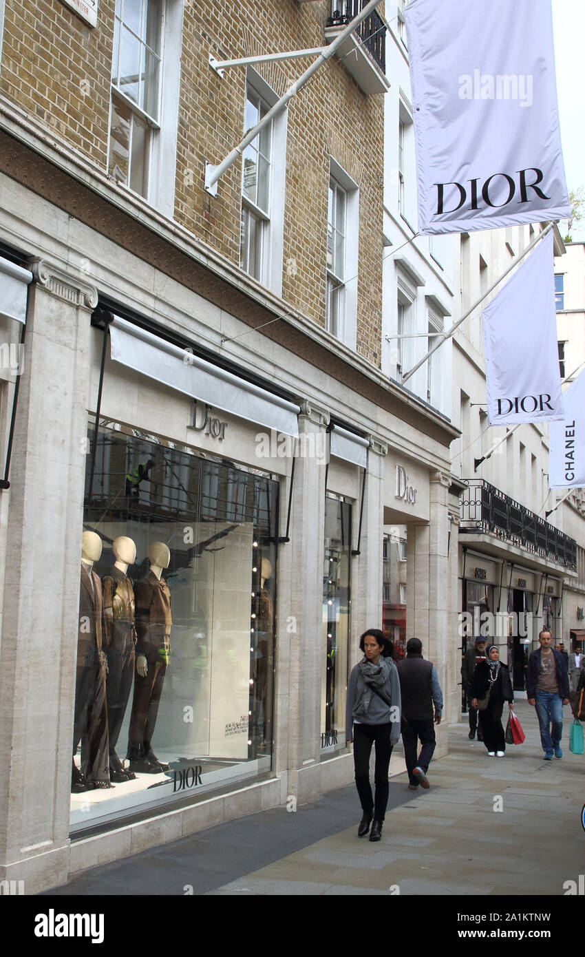 Dior on bond street hi-res stock photography and images - Alamy