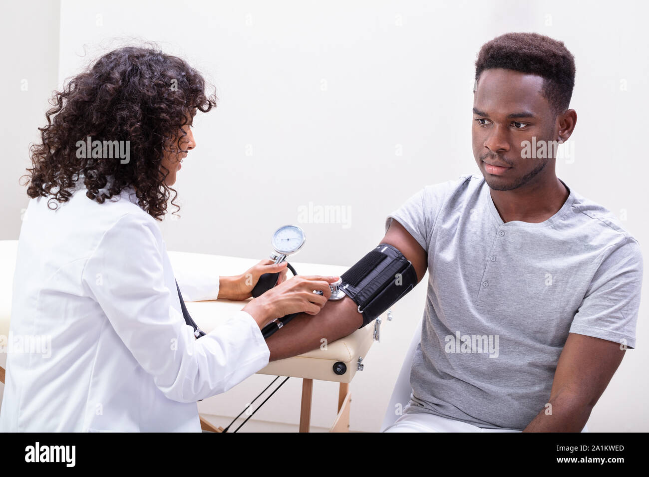 Close up doctors patient hands hi-res stock photography and images - Alamy