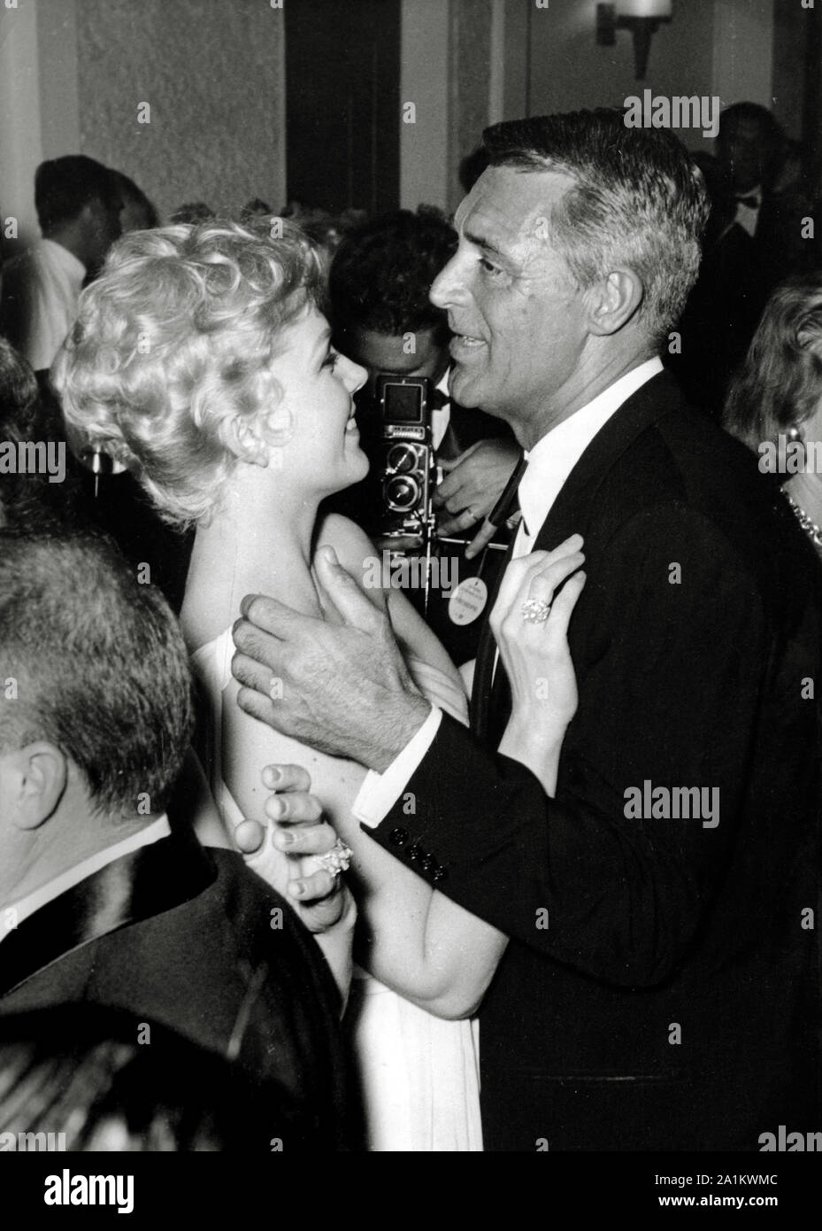 Cary Grant And Kim Novak Dancing At The Cannes Film Festival May 14