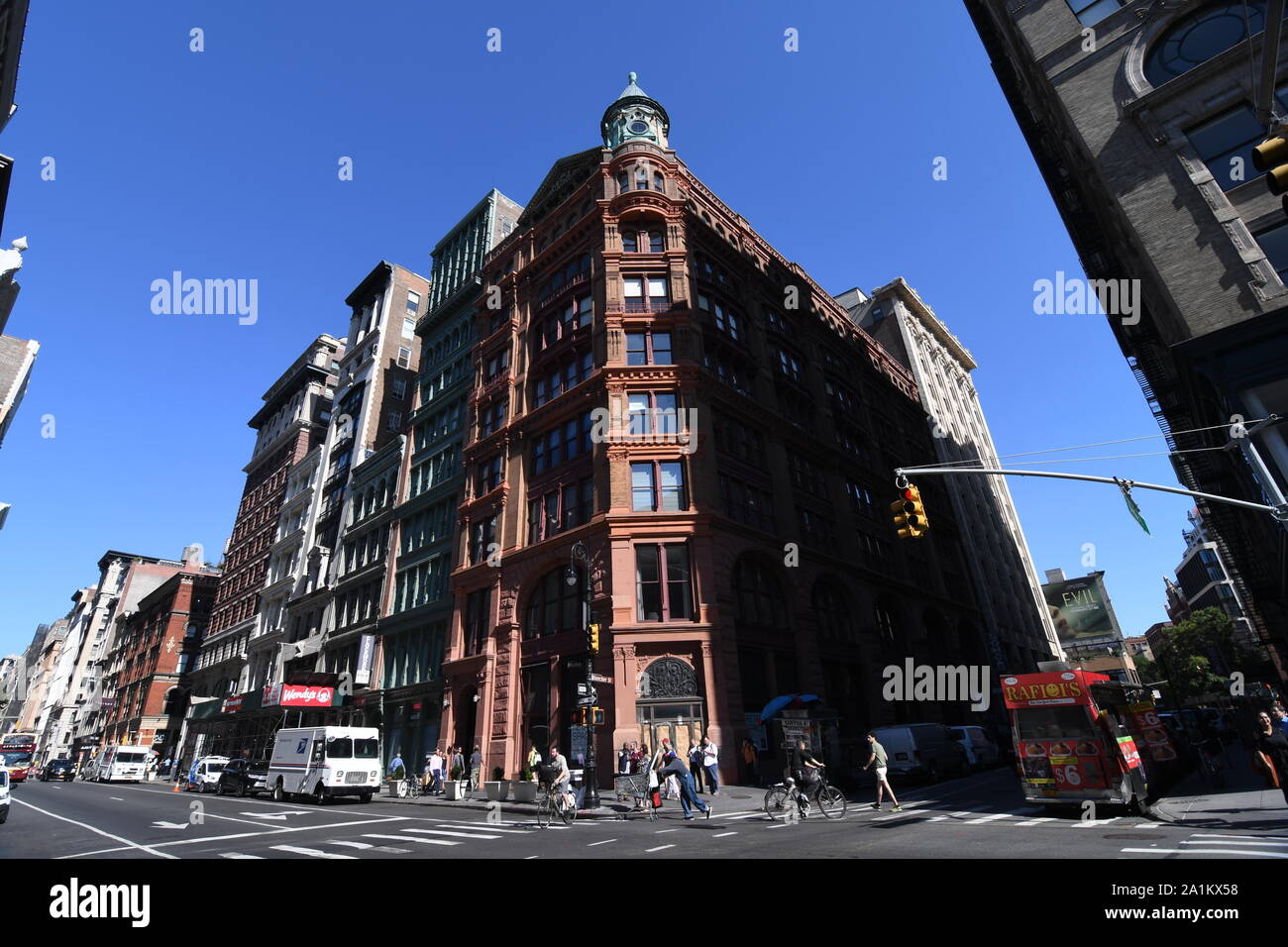 New York street view, NYC, USA Stock Photo - Alamy