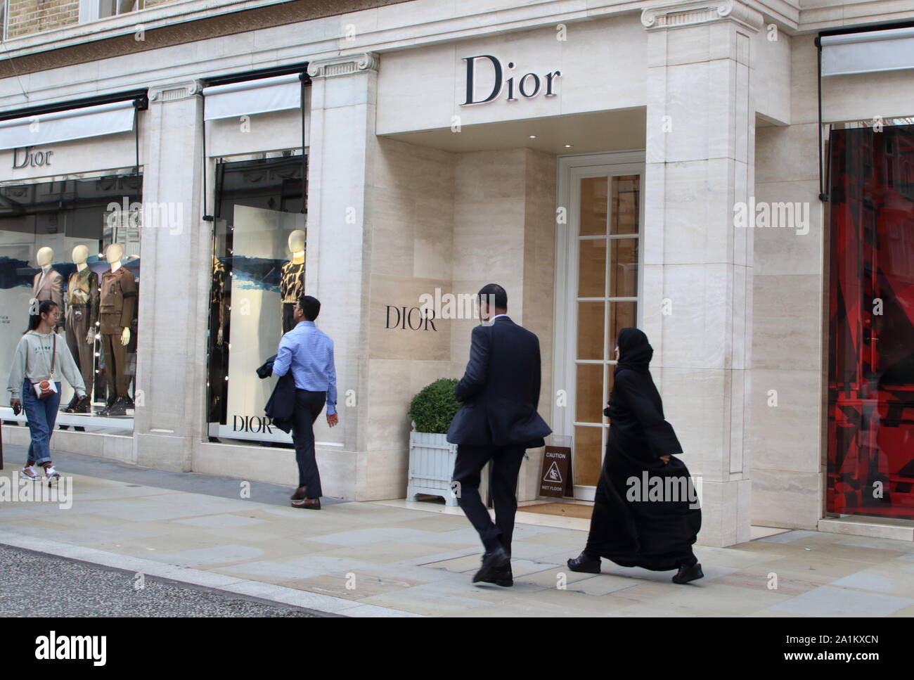 September 26, 2019, London, United Kingdom: Dior store in the Luxury ...