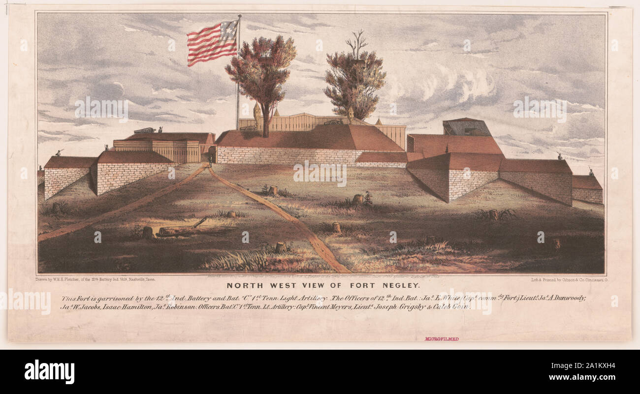 Fort negley hi-res stock photography and images - Alamy