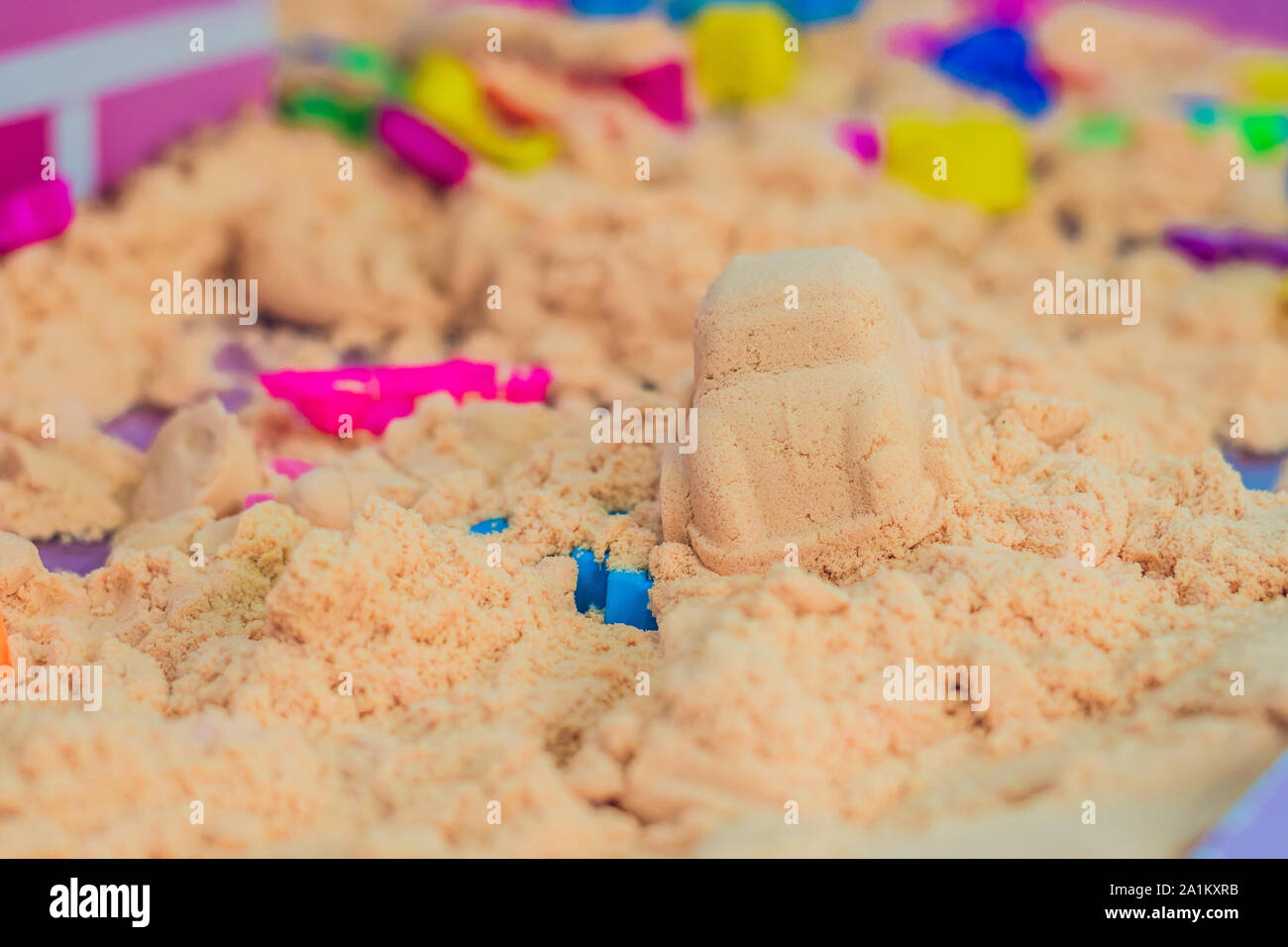 Figures from the pink kinetic sand The development of fine motor ...