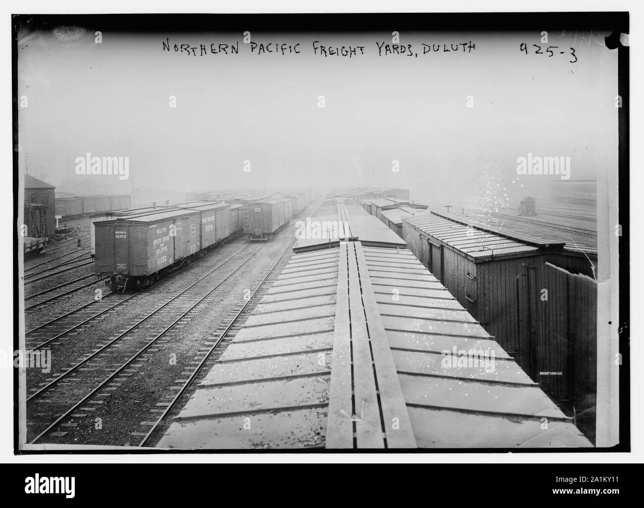 Northern Pacific freight yards, Duluth, Minn Stock Photo - Alamy