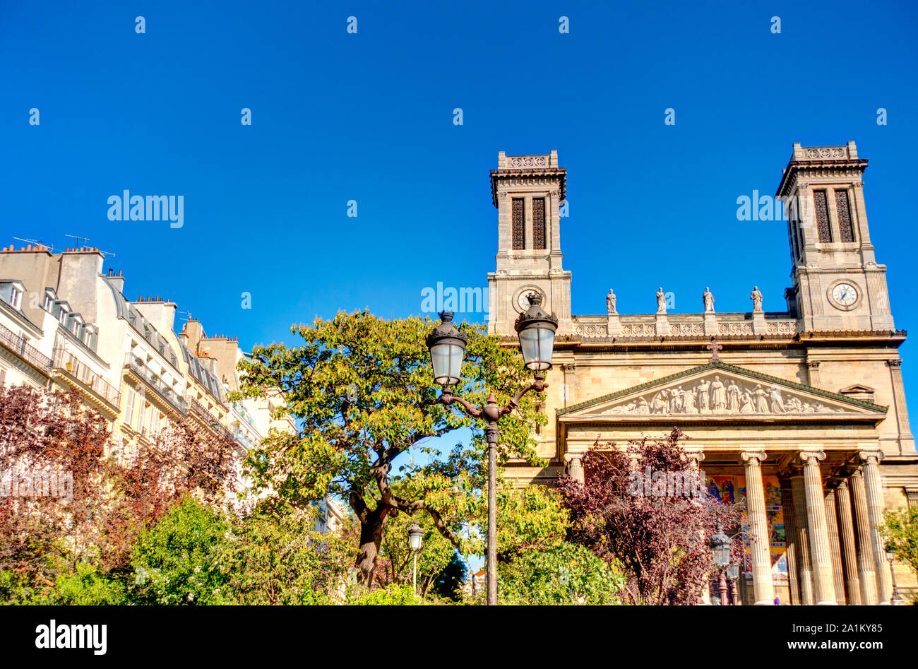 Saint vincent de paul church paris hi-res stock photography and images ...