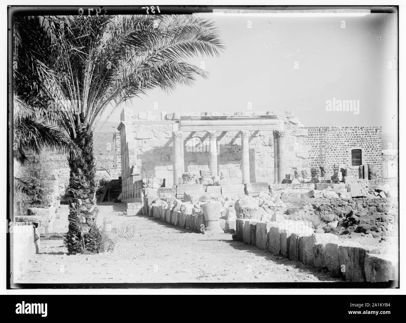 Restored ruins Black and White Stock Photos & Images - Alamy