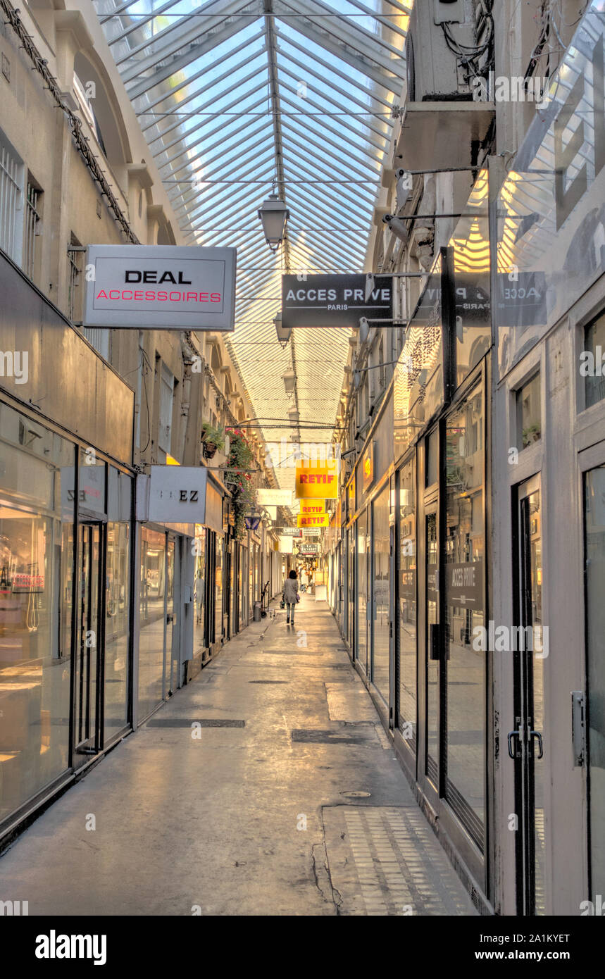 Passage du Caire, Paris Stock Photo - Alamy