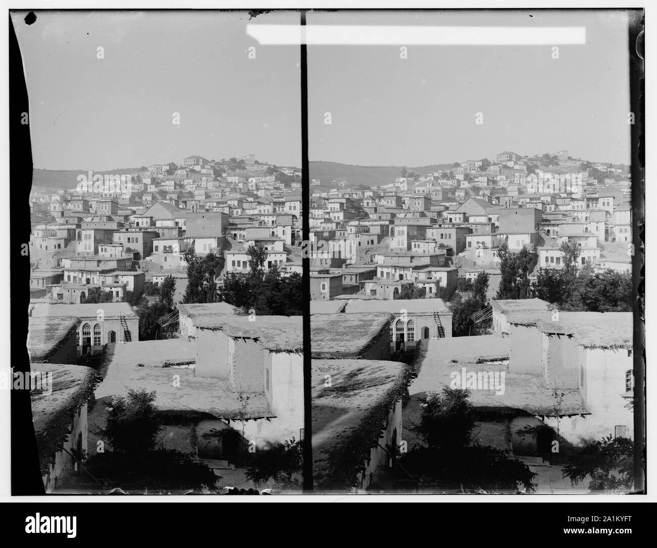 Northern views. Christian town of Zahleh Stock Photo - Alamy