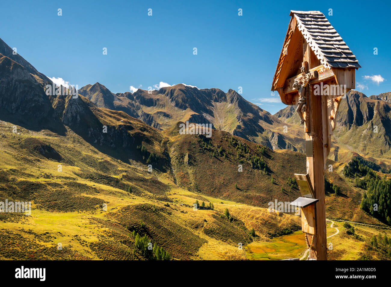 panorama scene at mountains in South Tyrol Stock Photo - Alamy