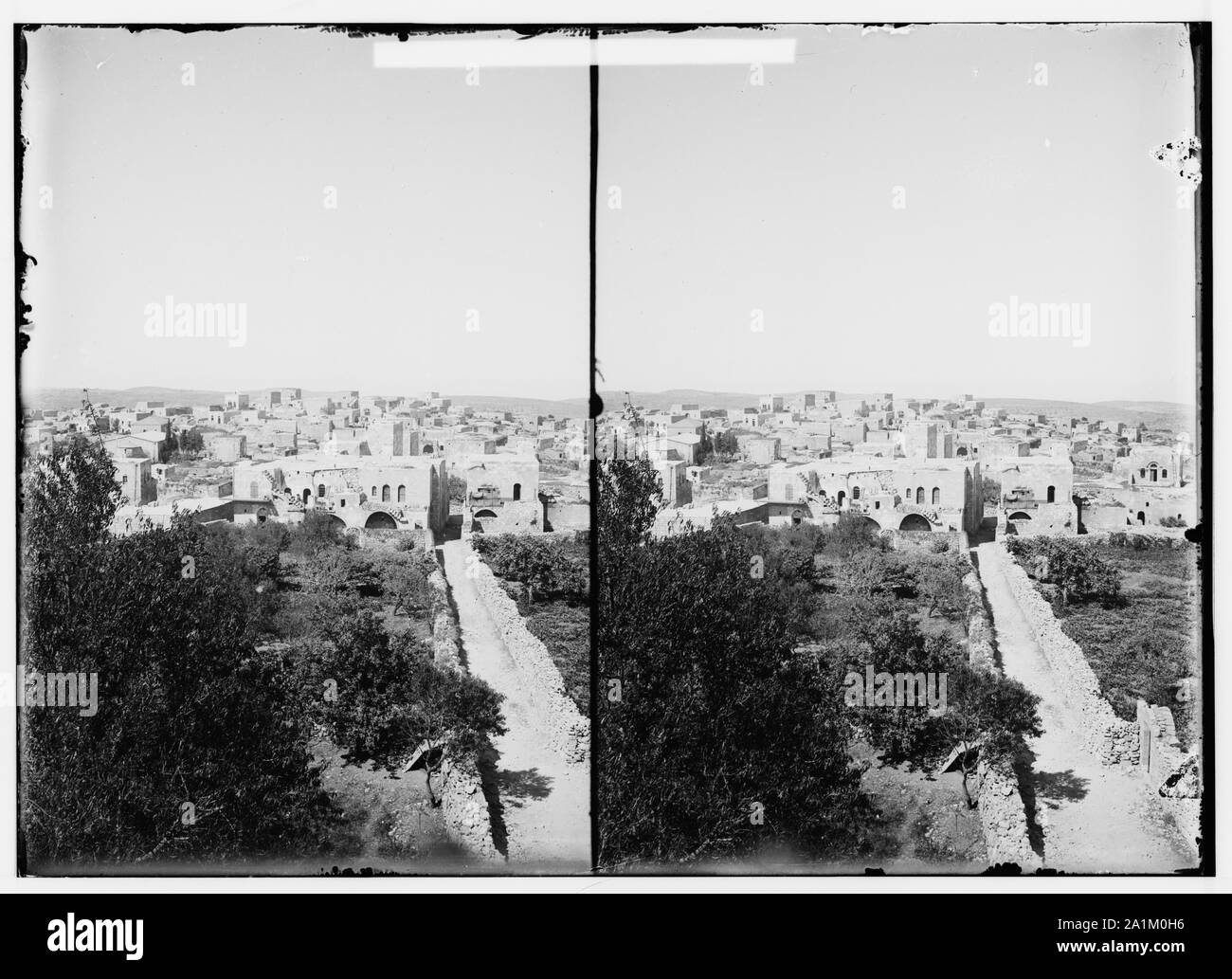 Ramallah city view Black and White Stock Photos & Images - Alamy