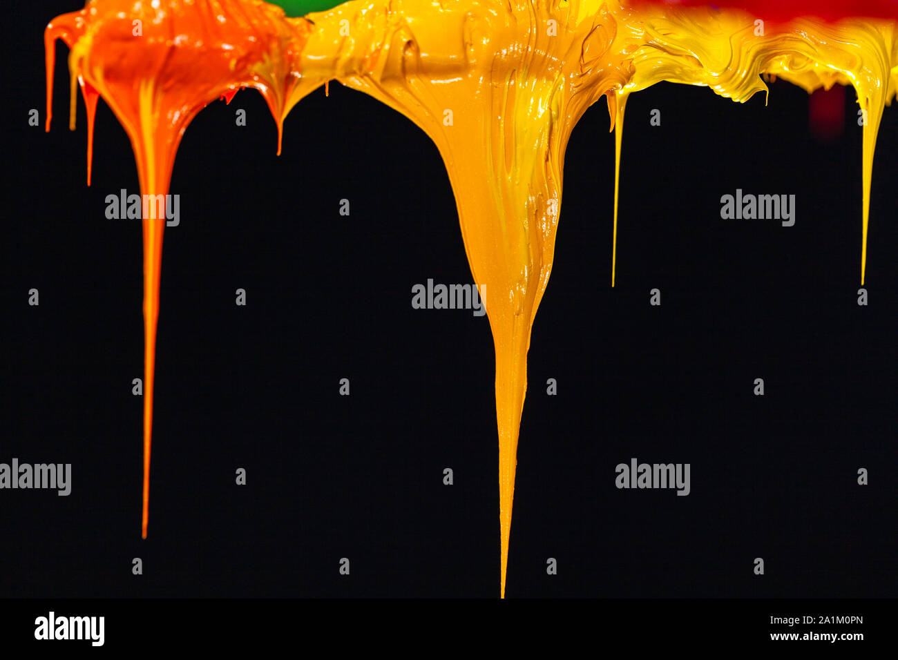 Bright yellow printers ink hi-res stock photography and images - Alamy