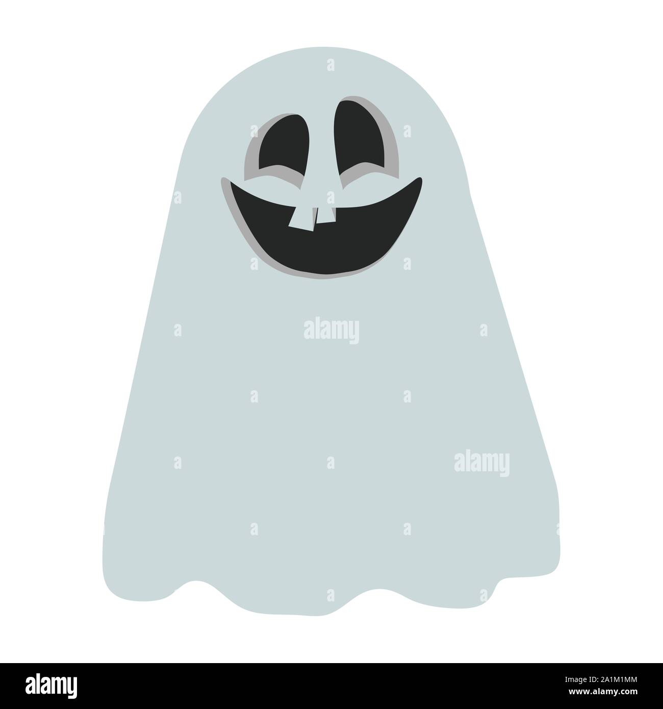 halloween ghost floating character icon Stock Vector Image & Art - Alamy