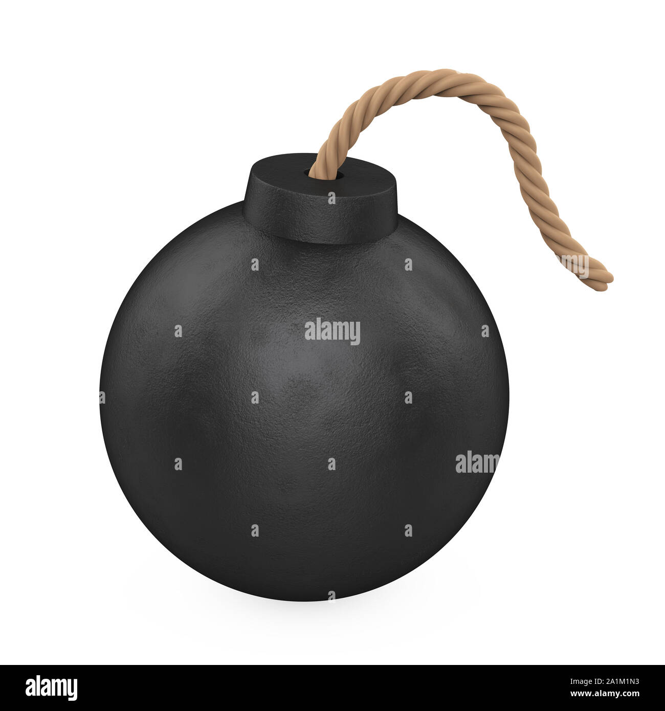 Round Black Bomb Isolated Stock Photo - Alamy Round Black Bomb Isolated Stock Photo - Alamy