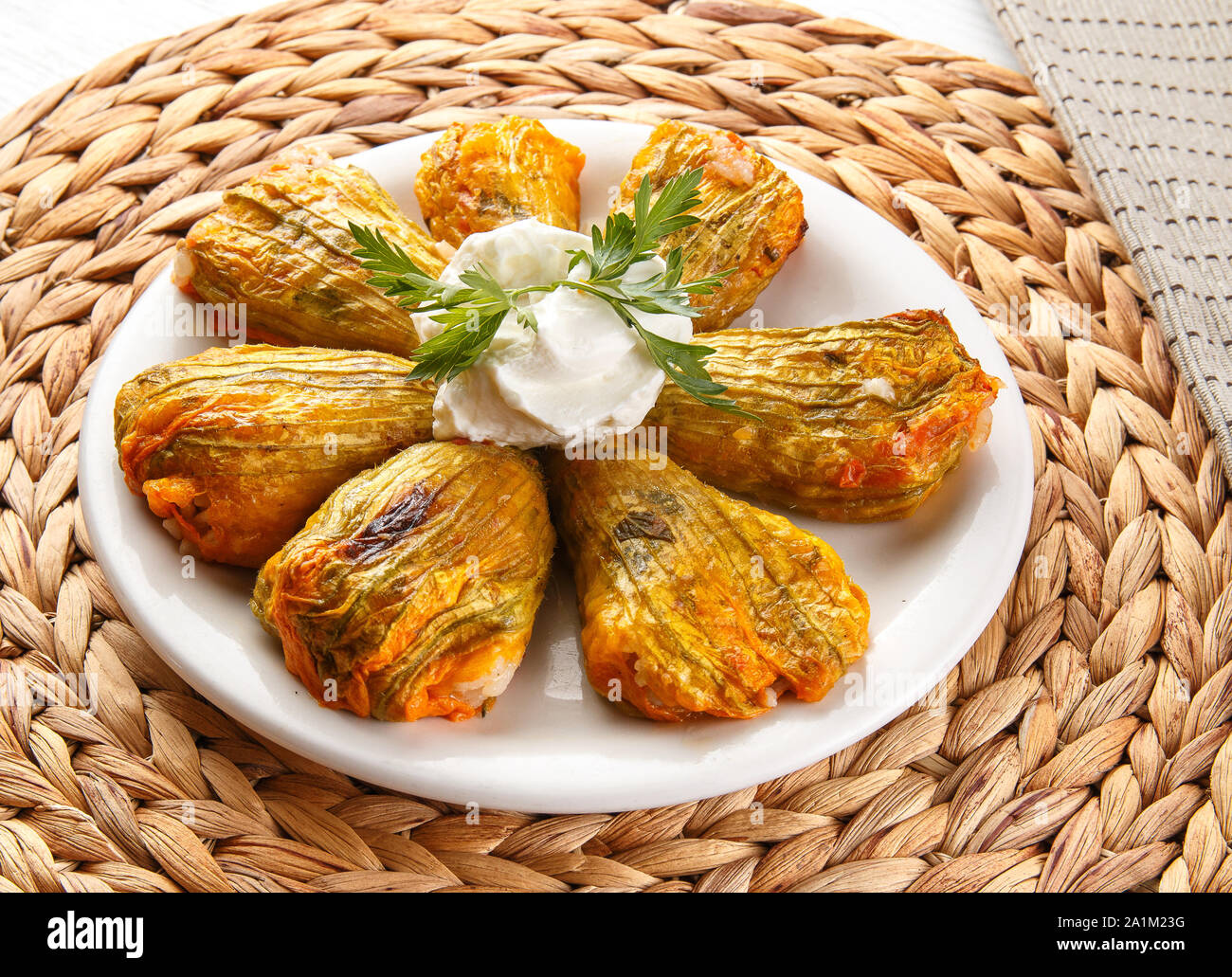 Greek appetizers, Meze Stock Photo - Alamy