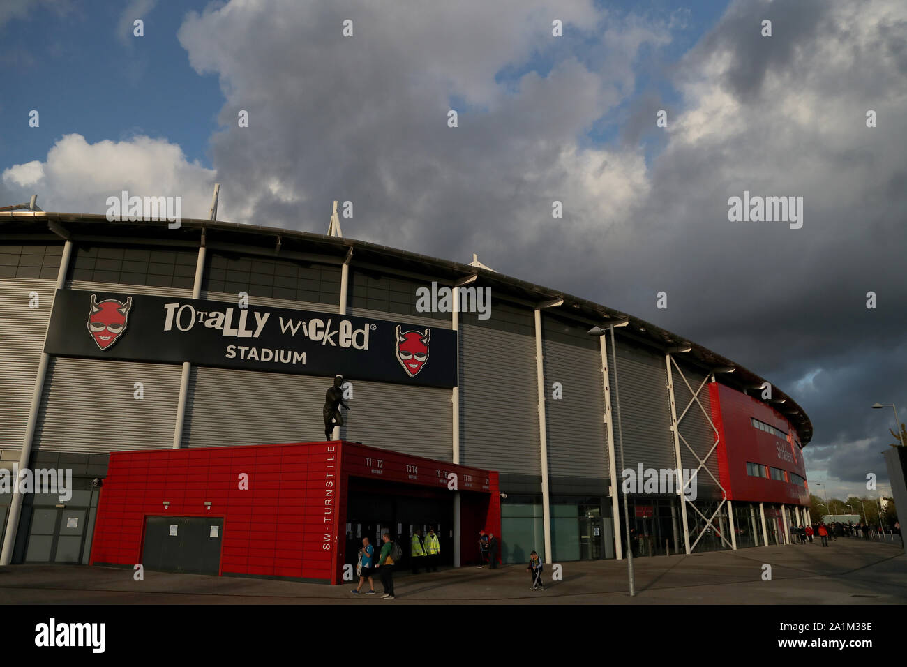 A general view of the Totally Wicked Stadium, St Helens Stock Photo - Alamy