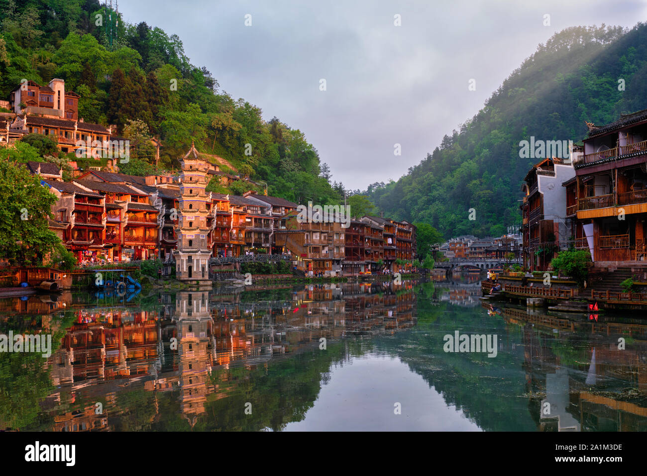 Feng Huang Ancient Town Phoenix Ancient Town , China Stock Photo - Alamy