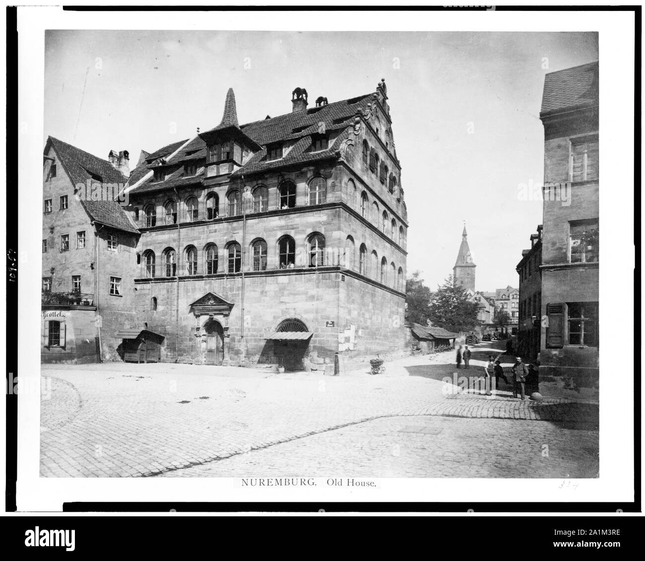 Old german house historical Cut Out Stock Images & Pictures - Alamy