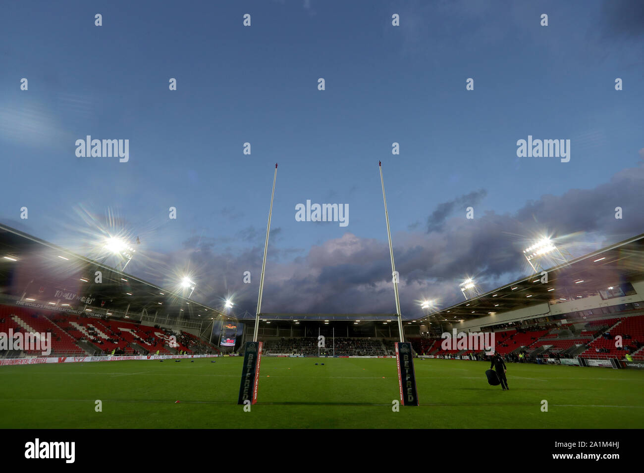 A general view of the Totally Wicked Stadium, St Helens Stock Photo - Alamy