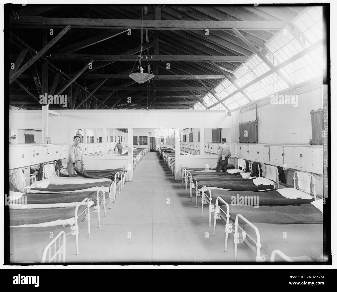OCCOQUAN WORK HOUSE. SLEEPING AREA Stock Photo - Alamy