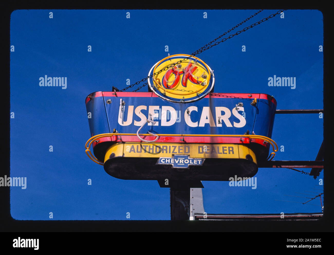 Ok used car sign hi-res stock photography and images - Alamy