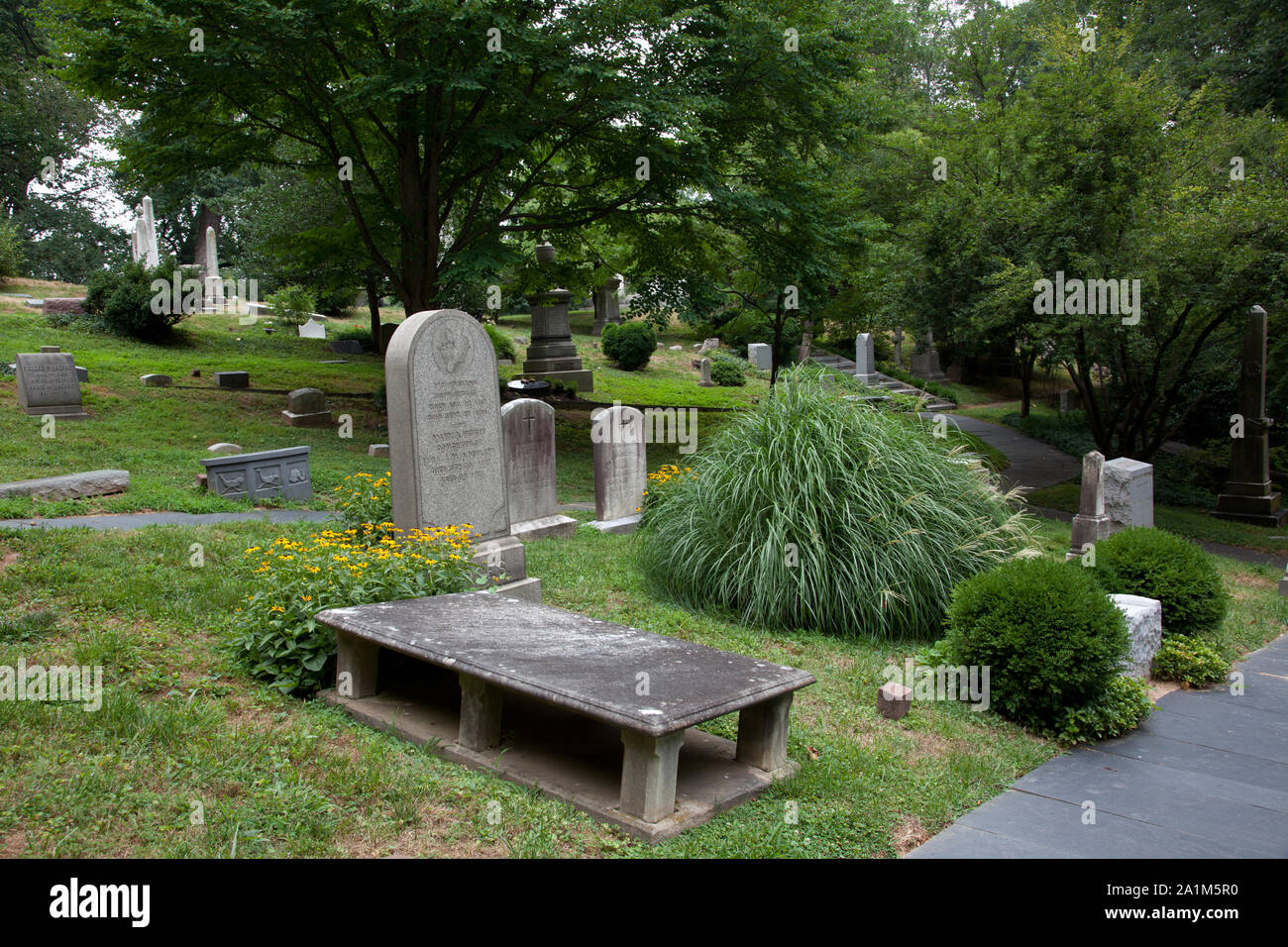 Oak hill cemetery washington hi-res stock photography and images - Alamy