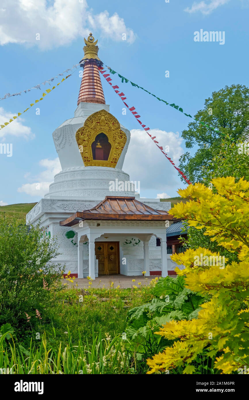 Victory stupa samye ling monastery hi-res stock photography and images ...