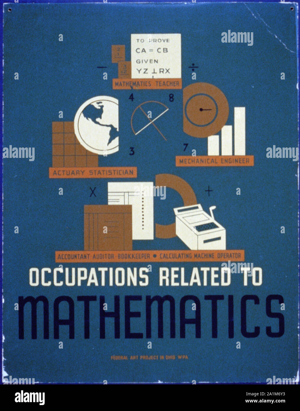 Occupations related to mathematics Stock Photo - Alamy