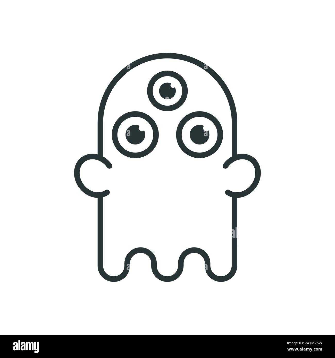 Alien Face Cut Out Stock Images & Pictures - Alamy