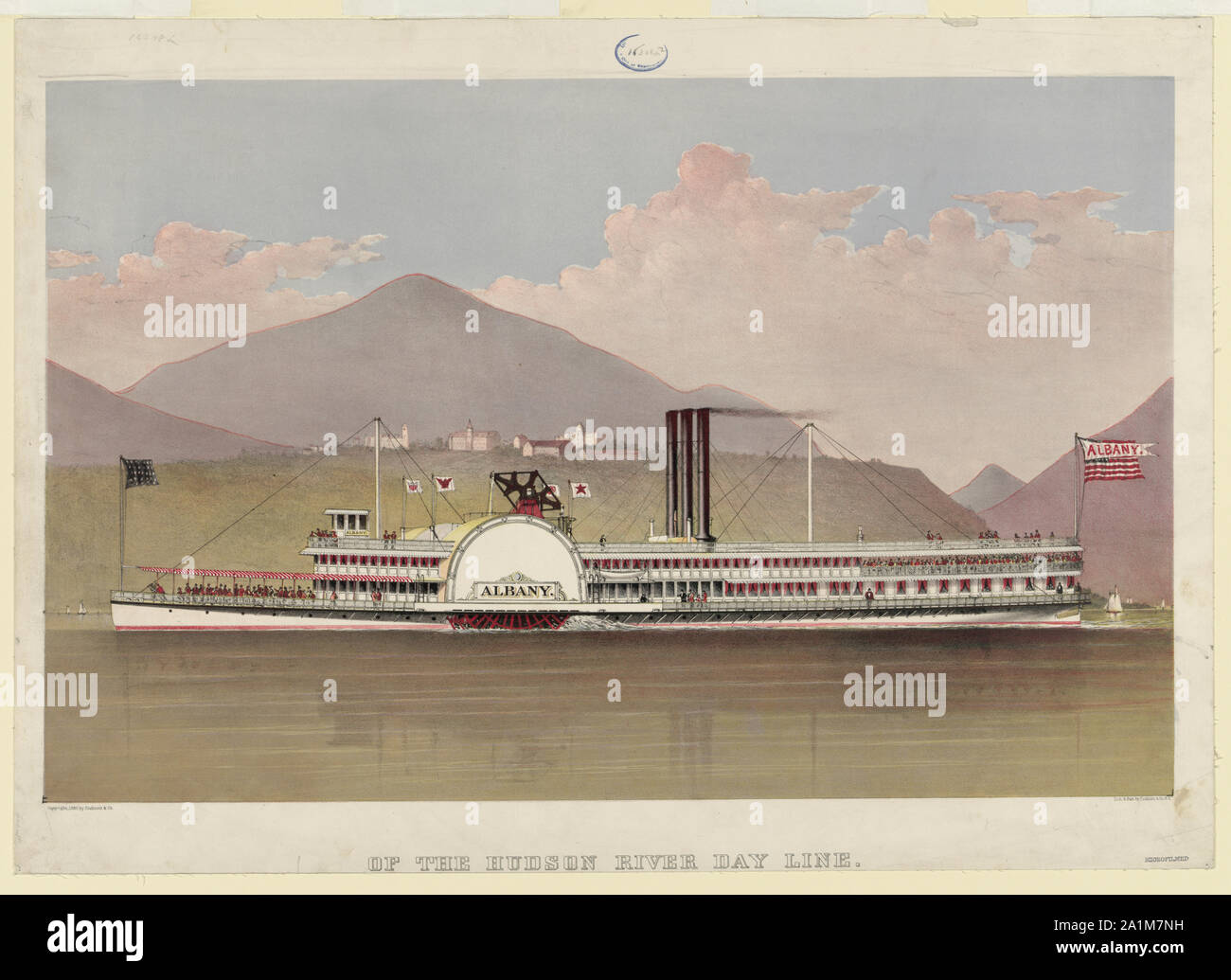 Of the Hudson River day line Stock Photo - Alamy