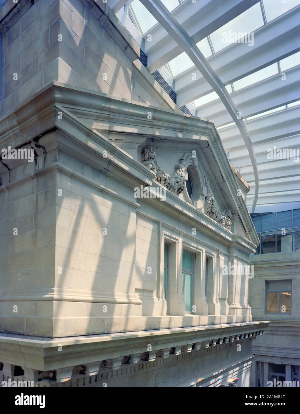 Office building atrium Stock Photo - Alamy