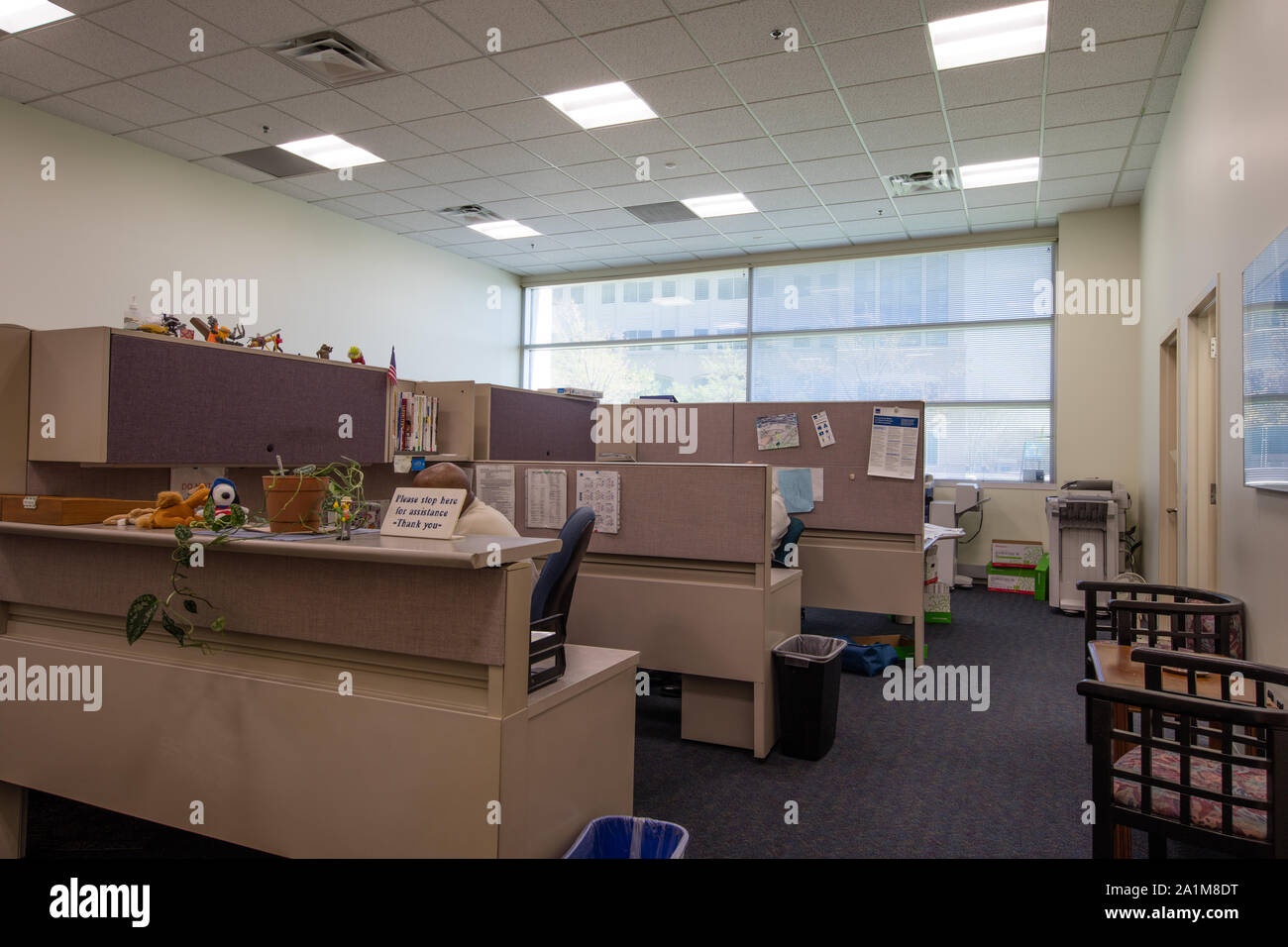 Office cubicles. New Carrollton Federal Office Building, New Carrollton ... Office cubicles. New Carrollton Federal Office Building, New Carrollton ...